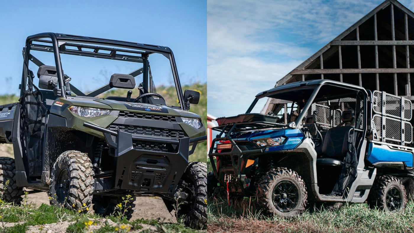 Can-Am Defender HD10 vs. Polaris Ranger XP 1000: Ultimate UTV Showdown