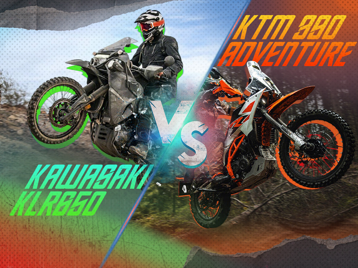 KTM 390 ADVENTURE VS. Kawasaki KLR 650: Guide for First ADV Bike
