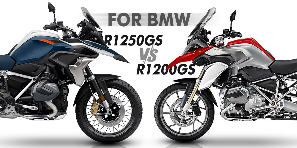 Unveiling the Titans: BMW R1250GS vs R1200GS