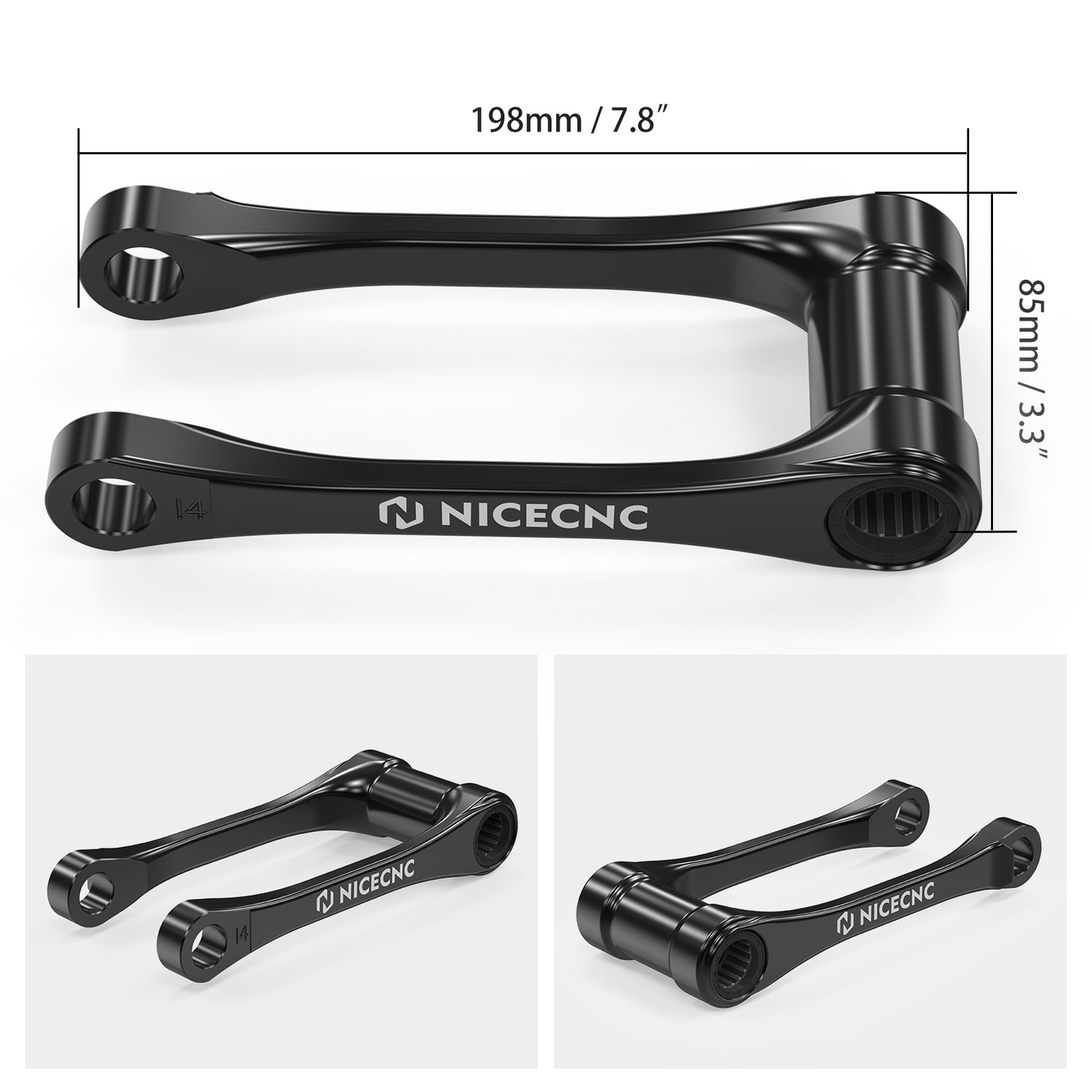 Lowering Link 1.5″ For KTM 125-500 Husqvarna 125-501 2023-2024