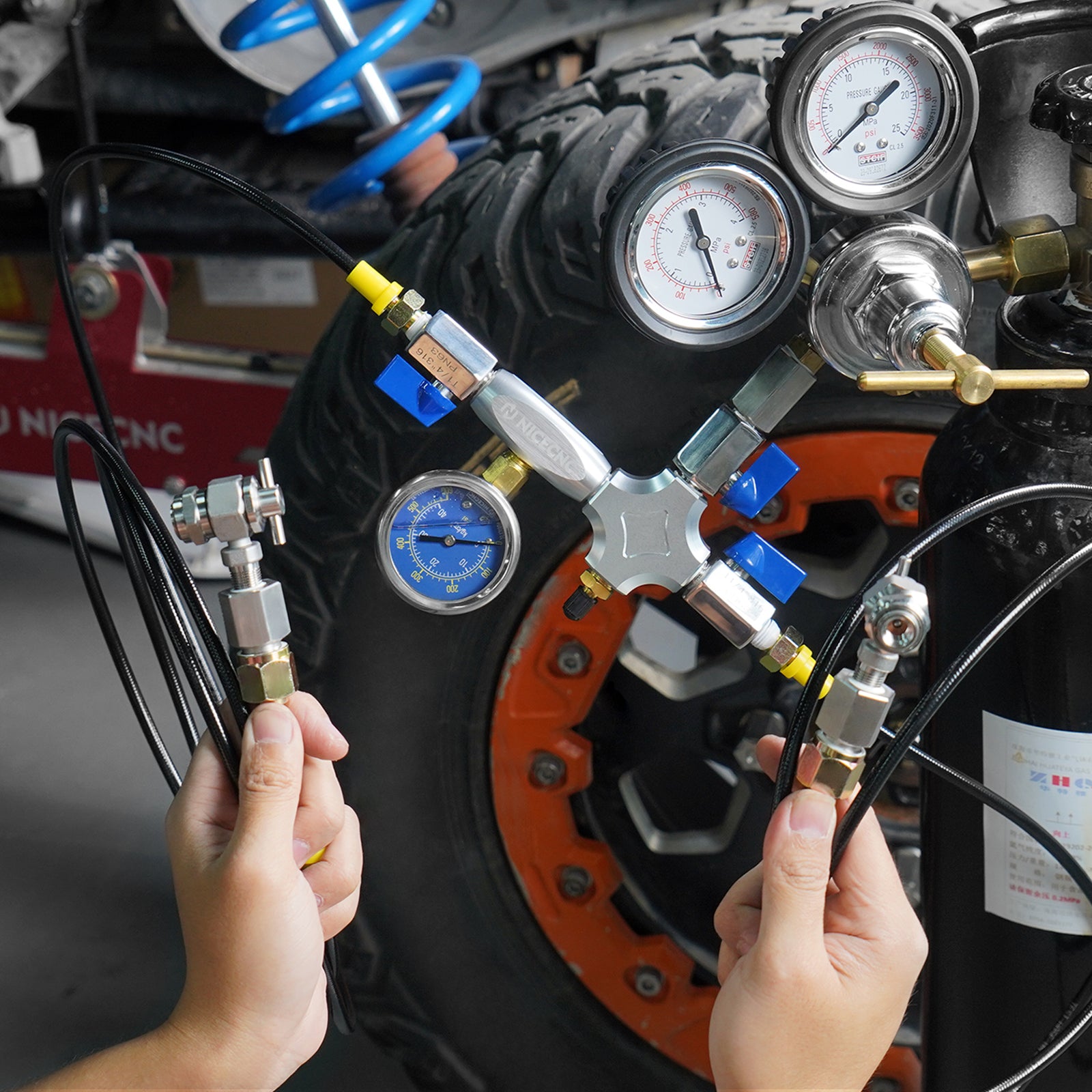 Nitrogen Shock Fill Kit