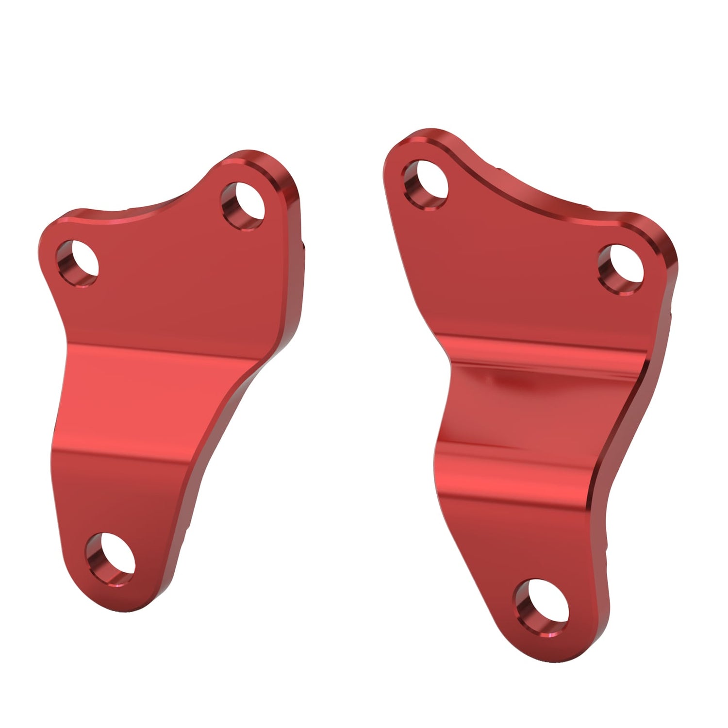 2PCS Engine Hanger Mount Brackets For Honda TRX450R 2004-2005