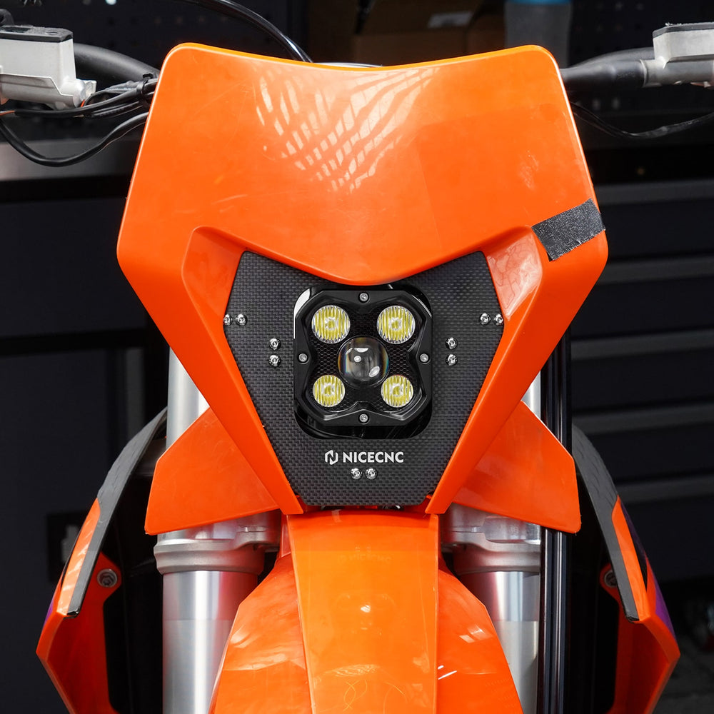KTM EXC XC-W XCF-W XW-F LED Lamp Rally Headlight Kit 2024-2025