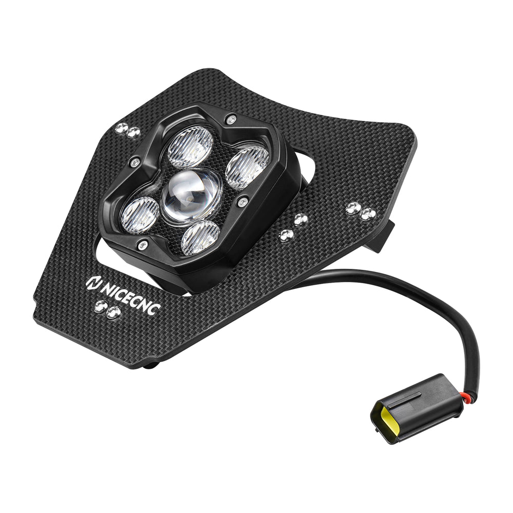 KTM EXC XC-W XCF-W XW-F LED Lamp Rally Headlight Kit 2024-2025