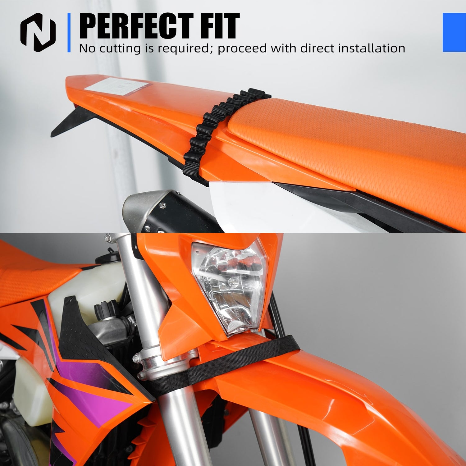 Front Rear Lift Pull Strap For KTM Husqvarna GasGas 2023-2024