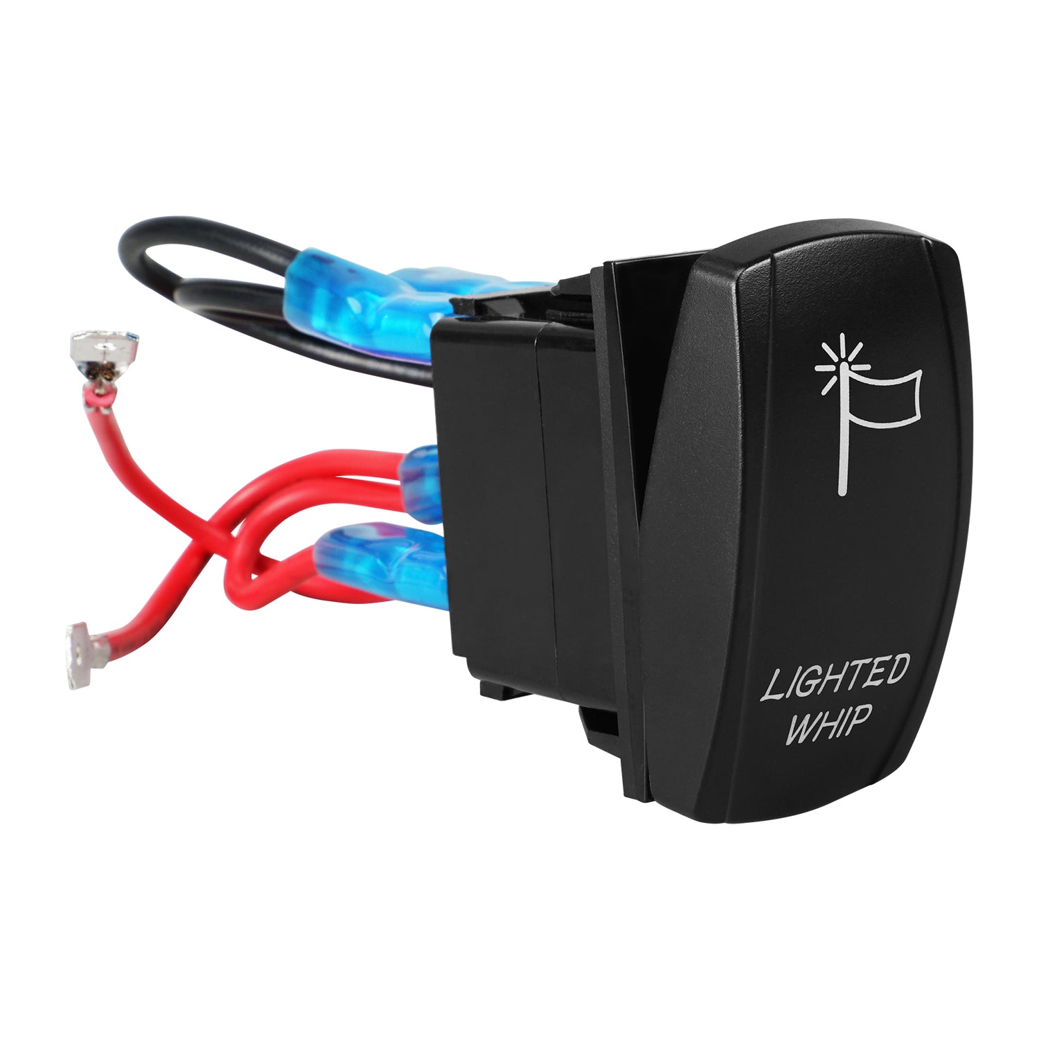 Universal UTV ATV 12V LED Rocker Switch ON-OFF Toggle Laser
