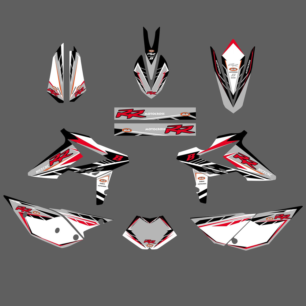 Graphics Decals Stickers Kit For Beta RR 2T/4T RR 250 300 350-480 498