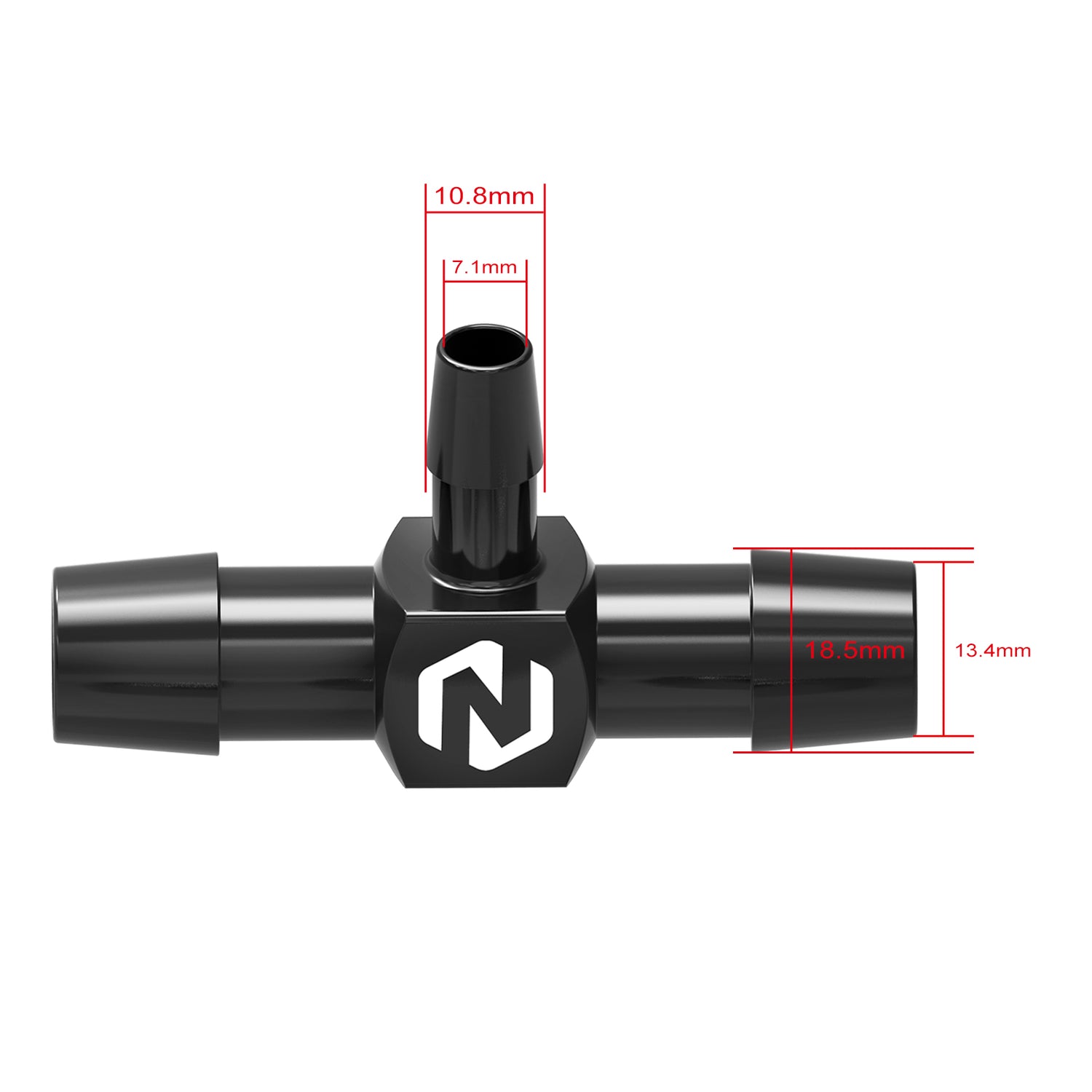 Can-Am X3 UTV Radiator Hose Coolant T Pipe Fitting 2017-2023
