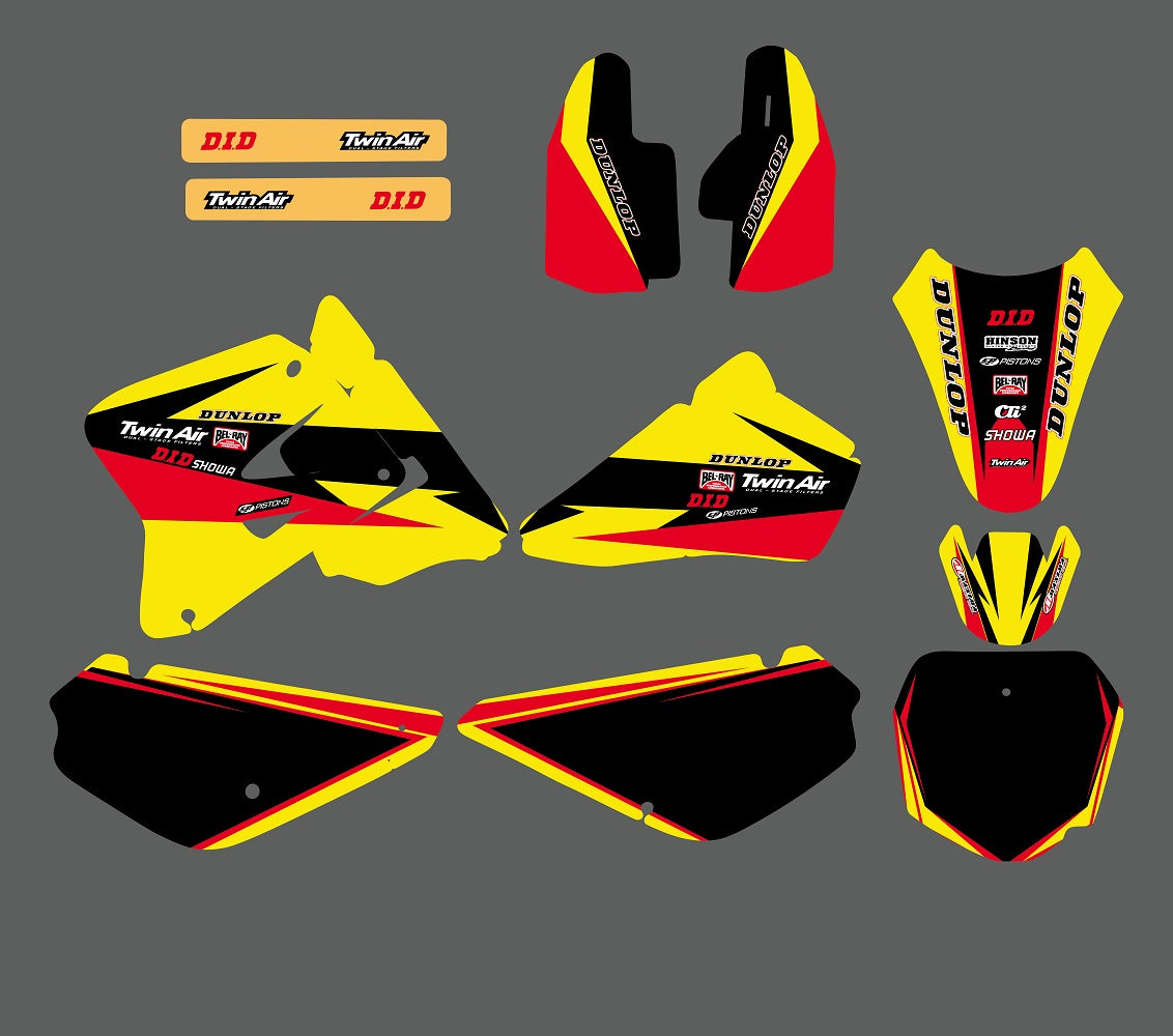Full Graphics Sticker Kit For SUZUKI RM80/RM85 2005-2018
