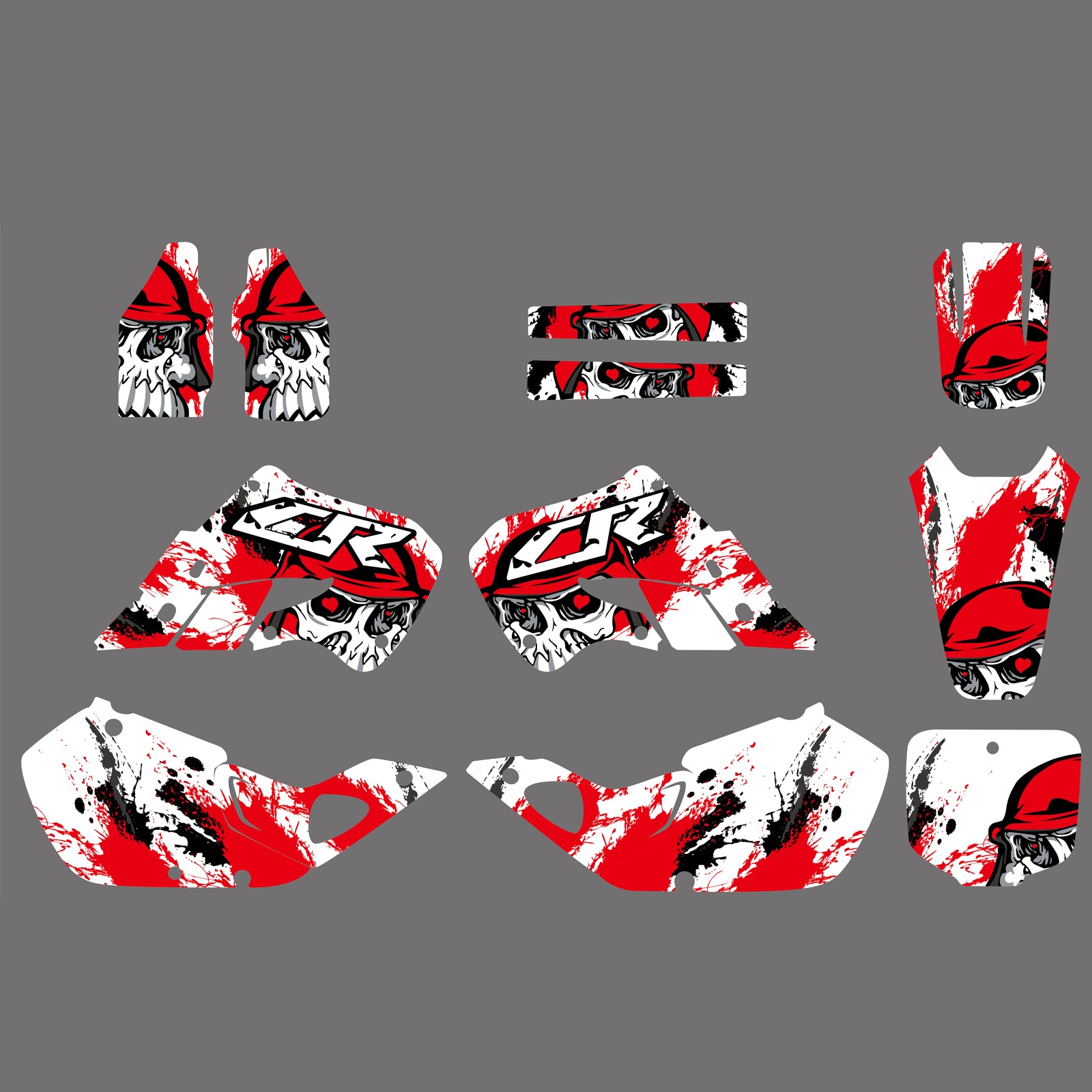Motorcycle Full Graphics Decals Stickers For Honda CR125 1998-1999 CR2