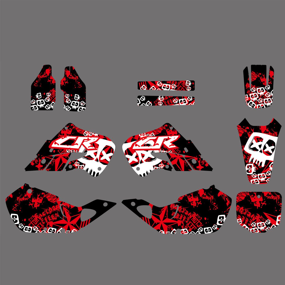 Motorcycle Full Graphics Decals Stickers For Honda CR125 1998-1999 CR2