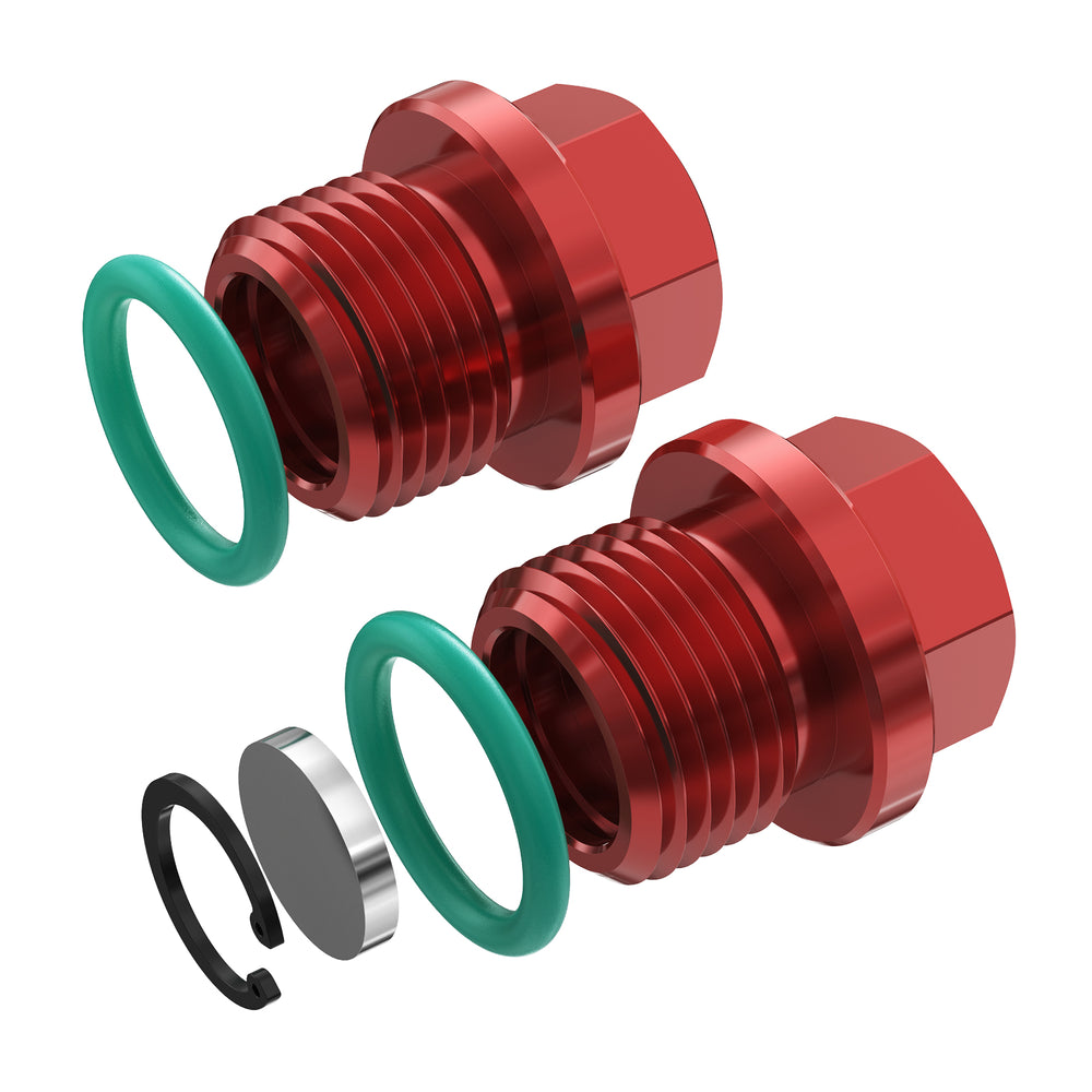 Polaris RZR XP General 1000 Magnetic Oil Fill Drain Plug Kit