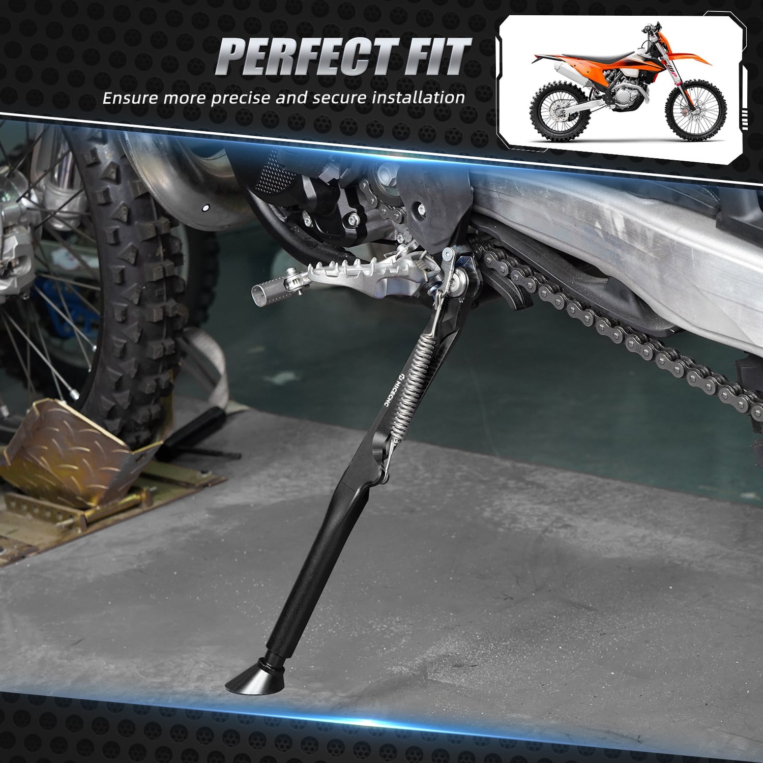 Adjustable Kickstand For KTM Husqvarna GasGas 2023-2024