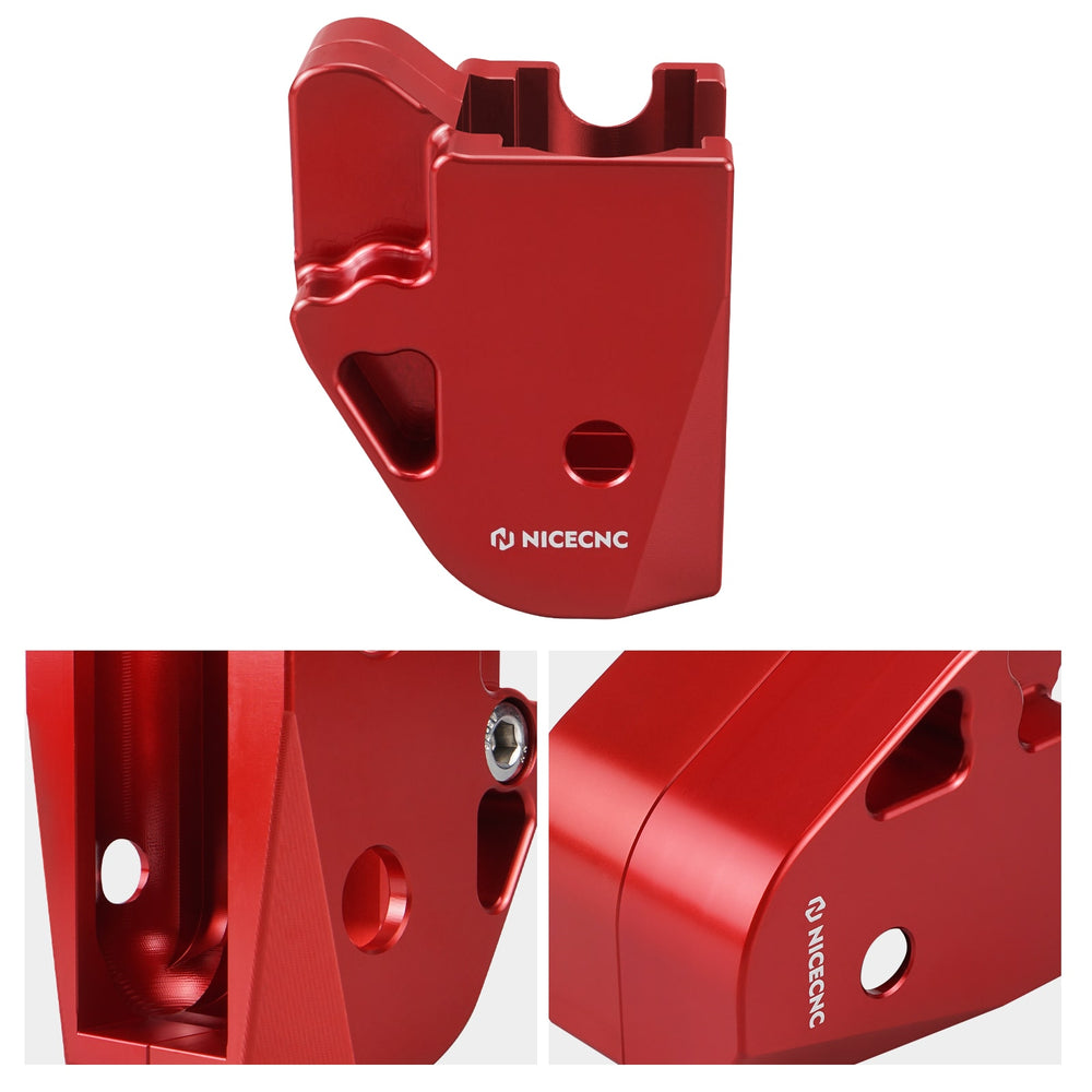 Beta Linkage Guard | Red Rear Shock Mount