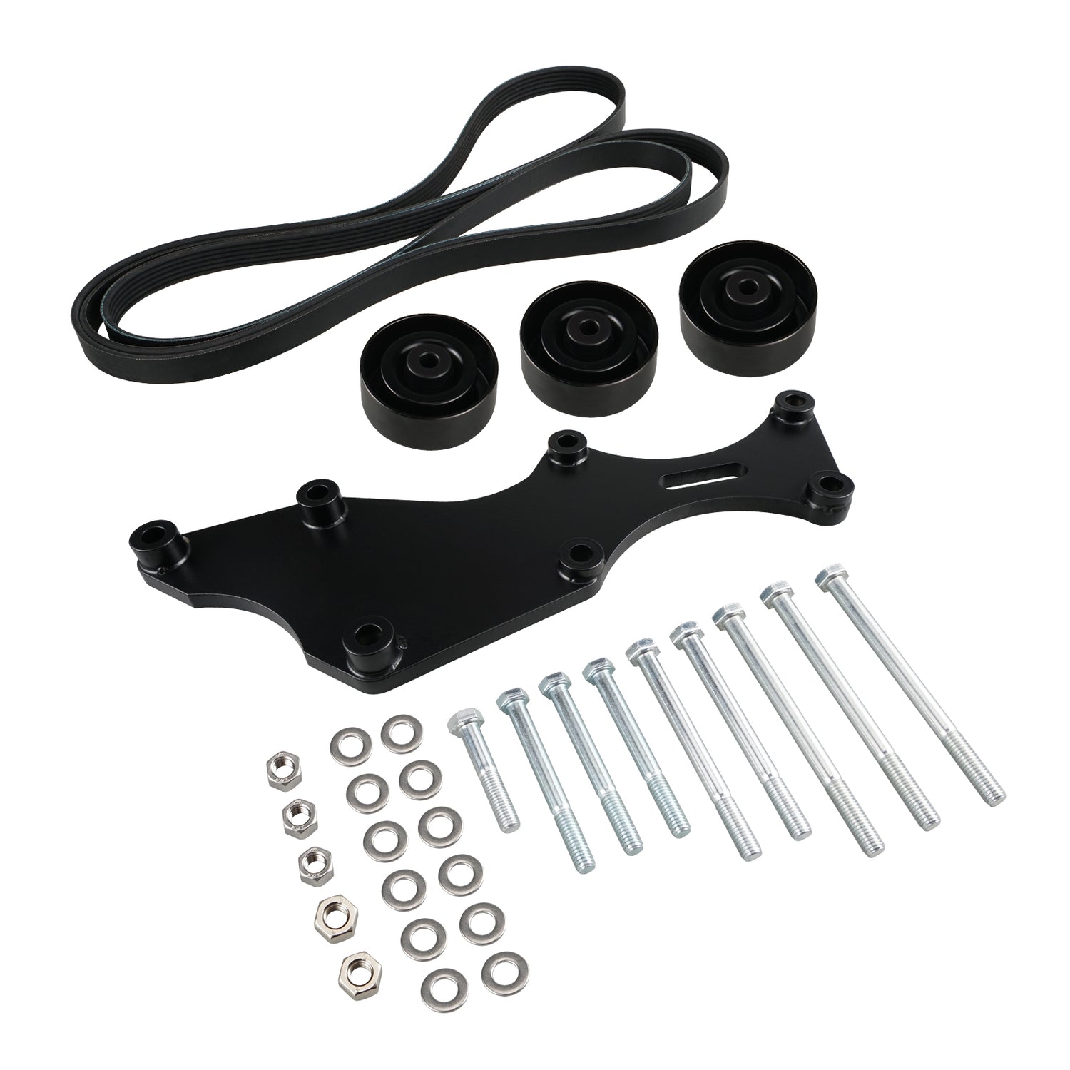 LS Triple Alternator Bracket Kit For Chevy For GM Vortec Engine