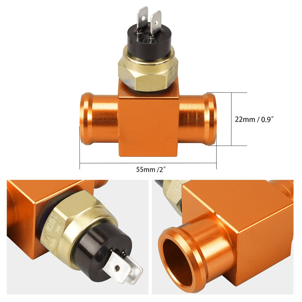 M14x1.5 Radiator Coolant Fan Temperature Thermal Switch For KTM 125-53