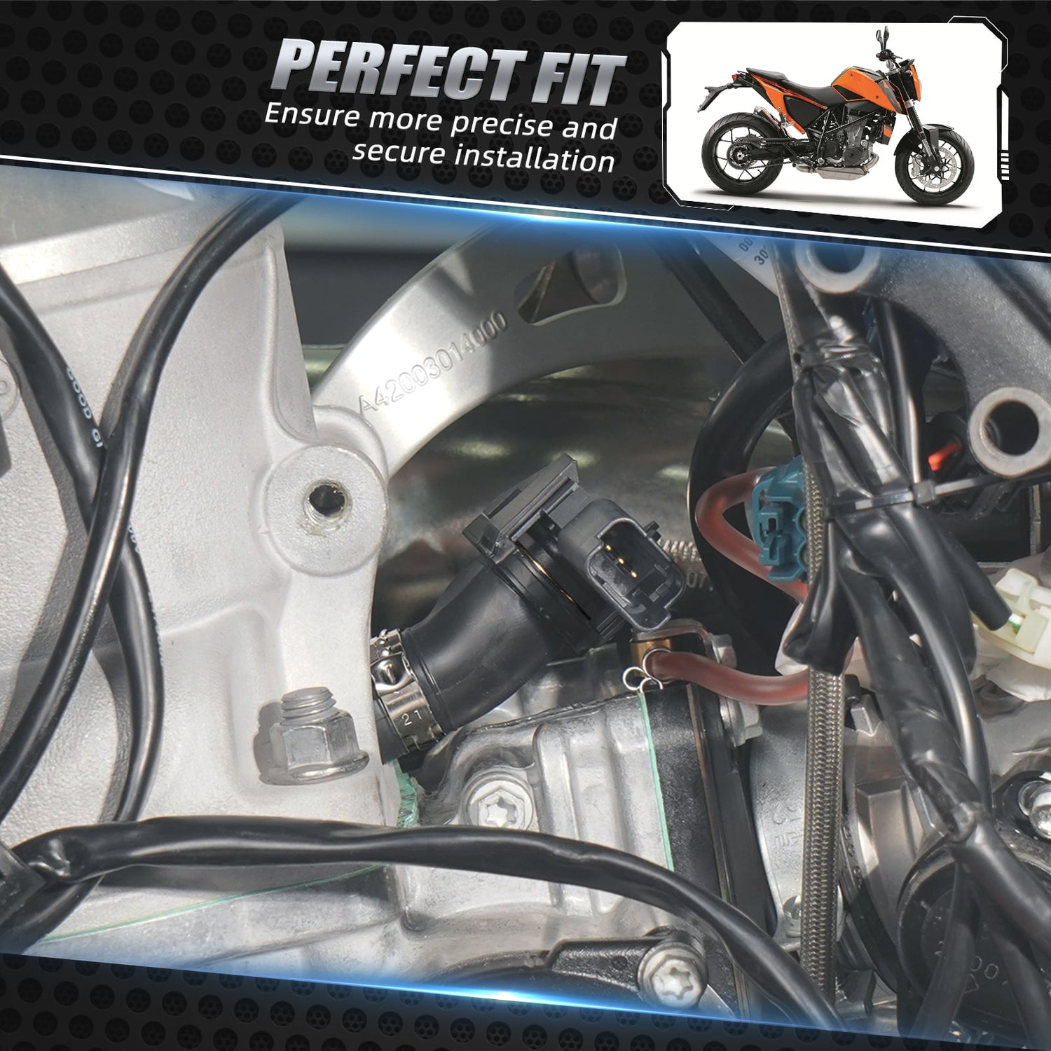 Crankcase Pressure Sensor Bracket Bush For KTM 125-300 2024