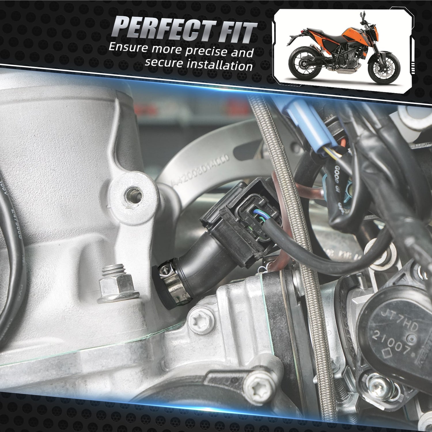 Crankcase Pressure Sensor Bracket Bush For KTM 125-300 2024