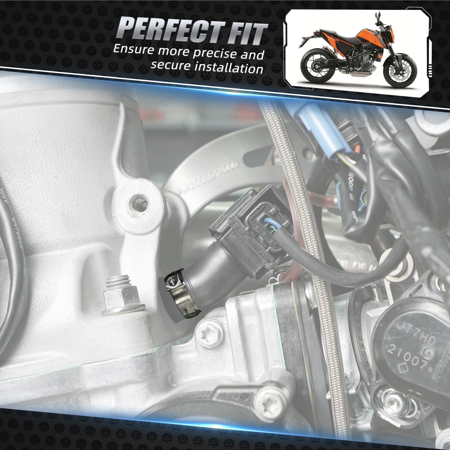 Crankcase Pressure Sensor Bracket Bush For KTM 125-300 2024