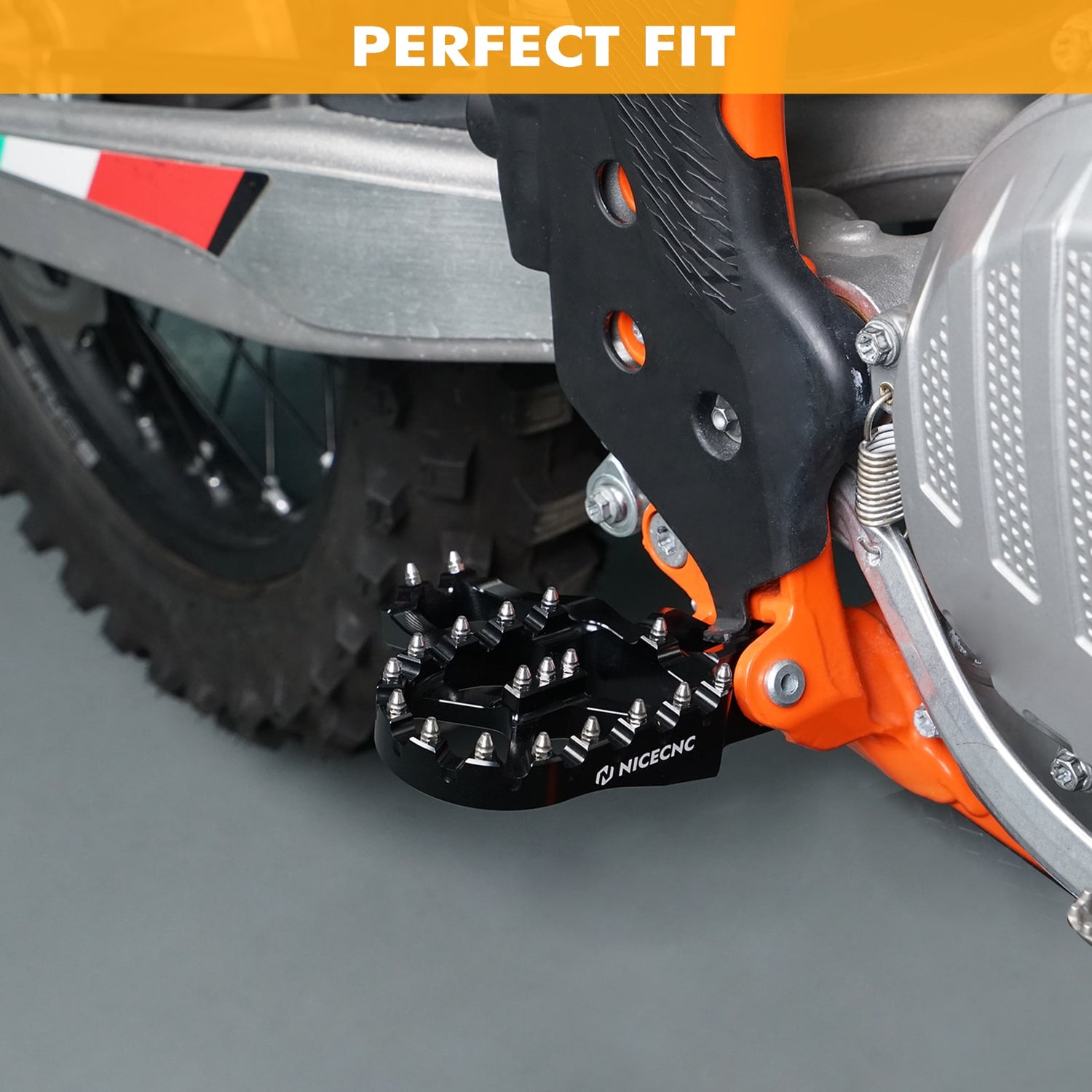 Extender Foot Pegs Footrests For KTM 125-500 Husqvarna