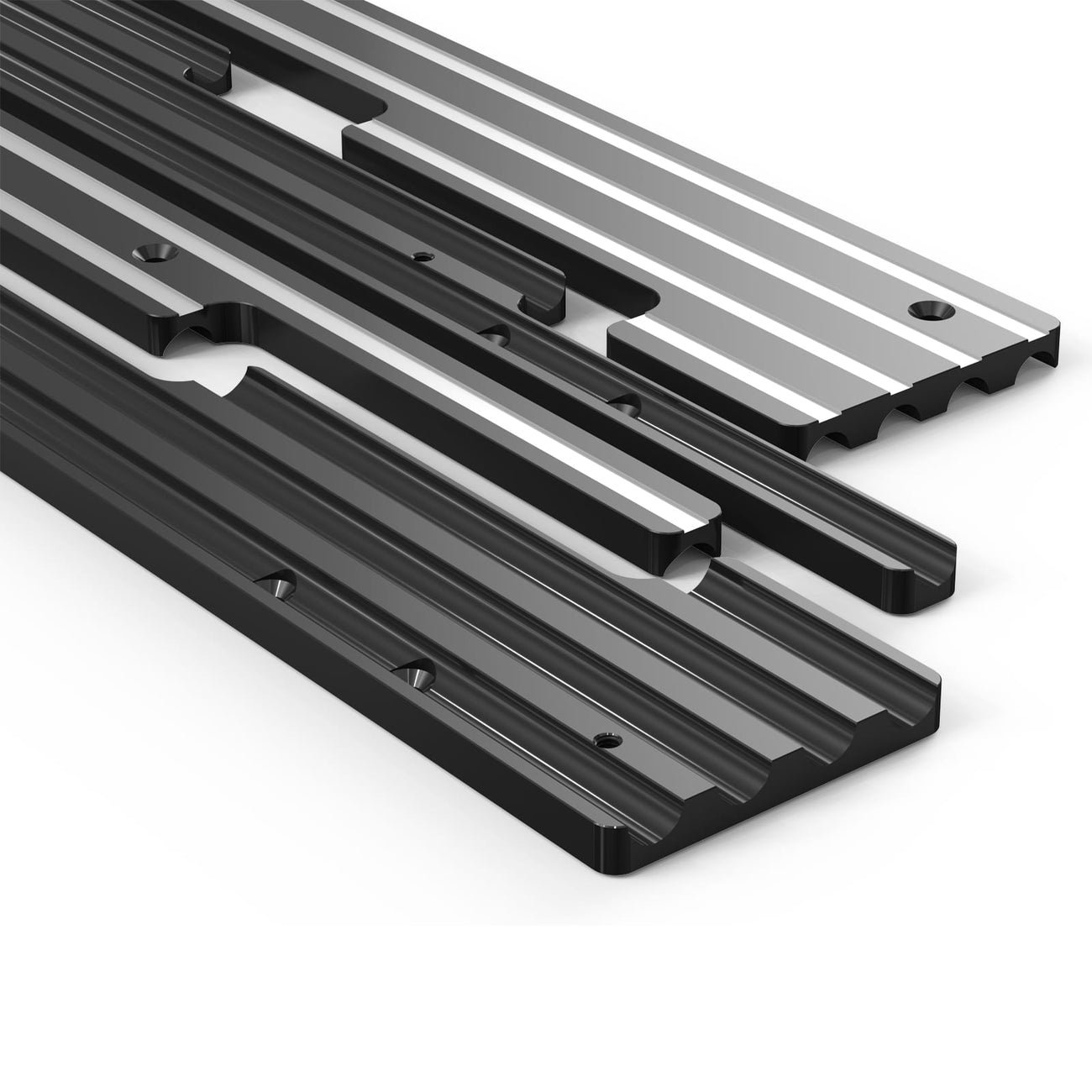 SBC CNC Retro Fin Spark Plug Wire Looms Holders Small Block Chevy