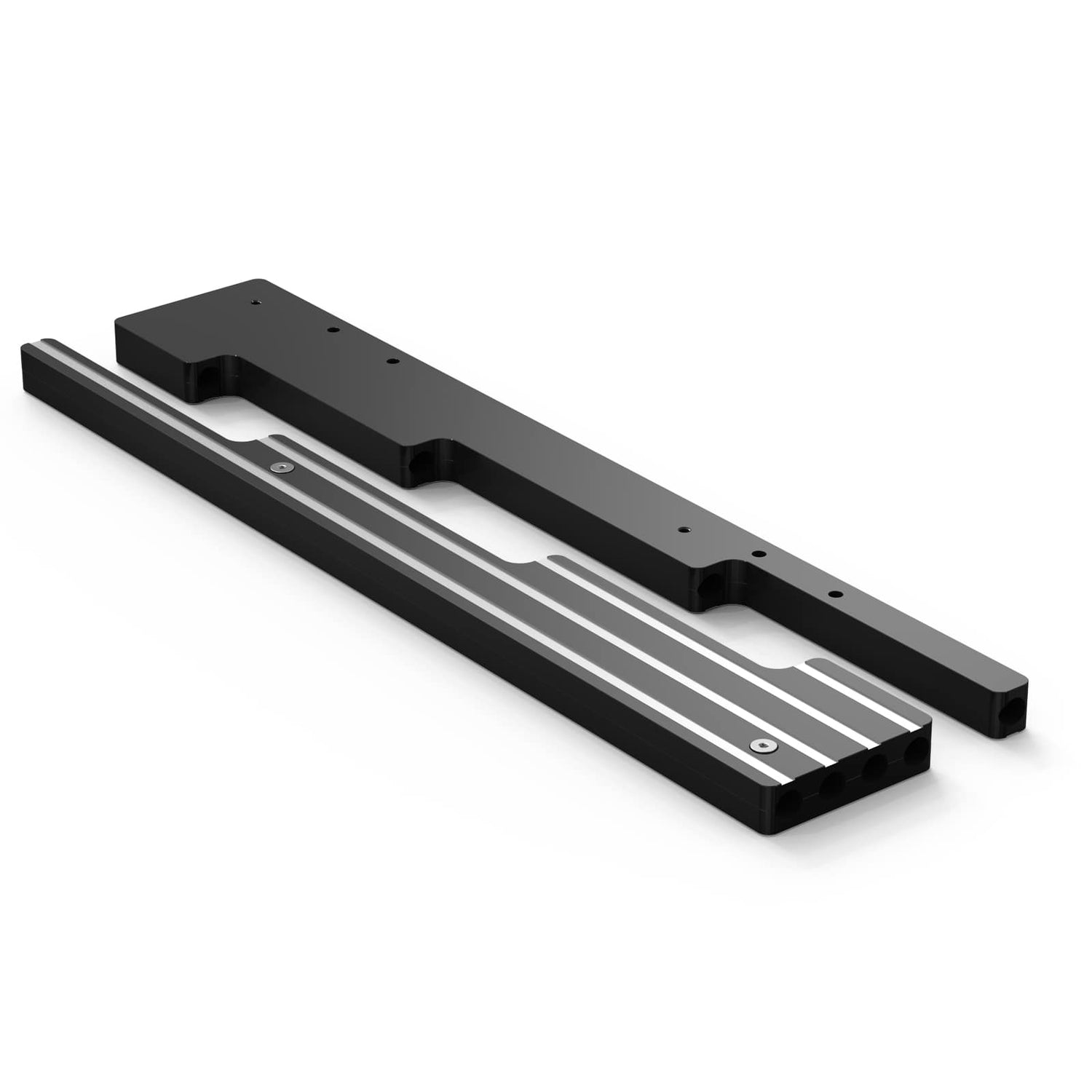 SBC CNC Retro Fin Spark Plug Wire Looms Holders Small Block Chevy