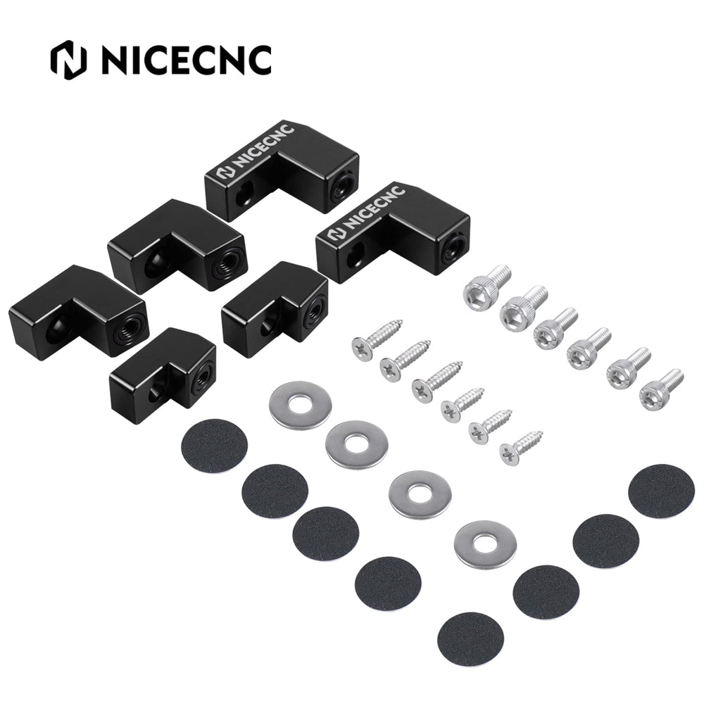 Wing Spoiler Riser Kit for Ford Fiesta ST Hatchback 2014-2019 Fiesta W