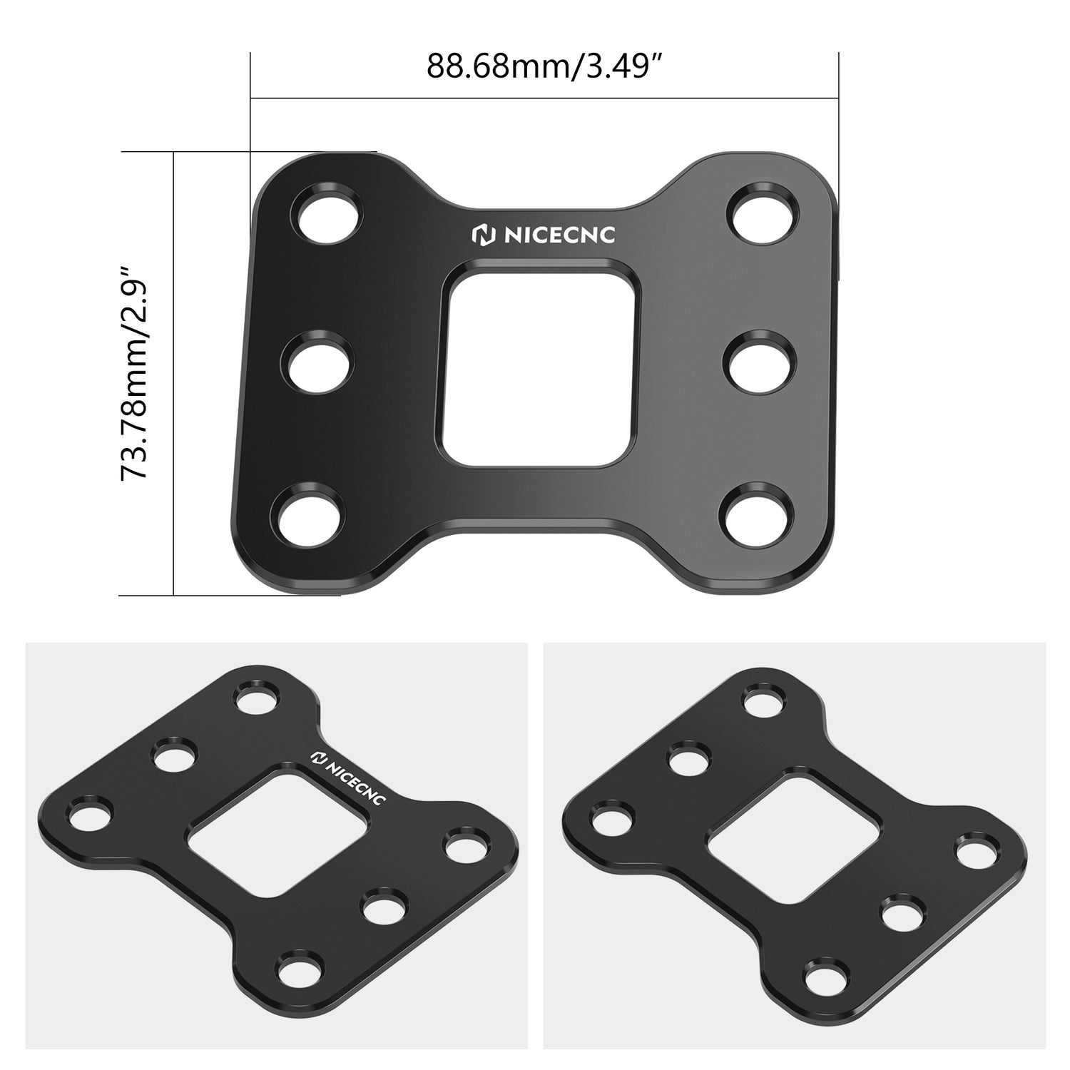 1"/2" Front Fender Riser Lift Bracket For Harley 16"-20" Wheel