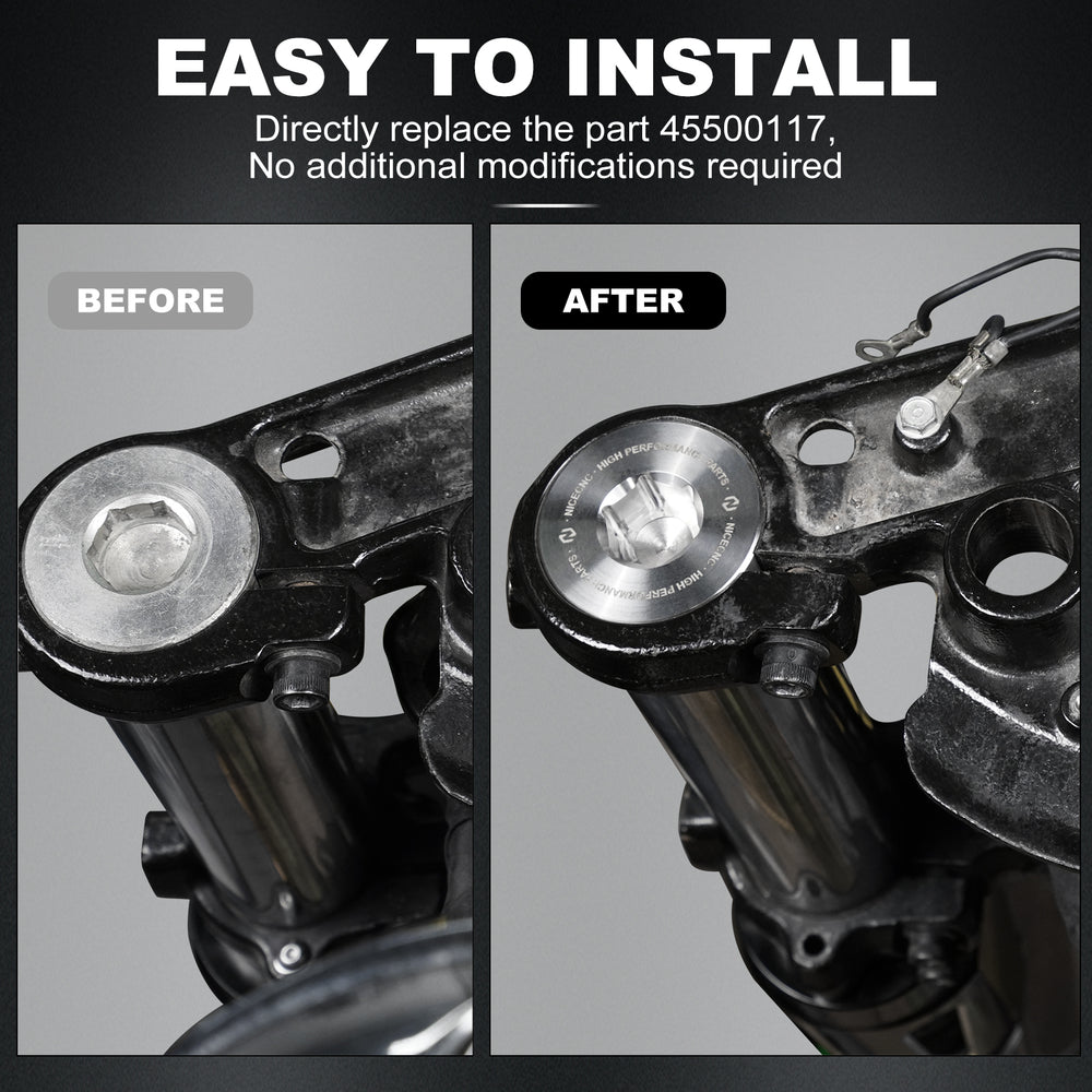 Harley Road King Street Glide Front Fork Tube 1" Extension Riser