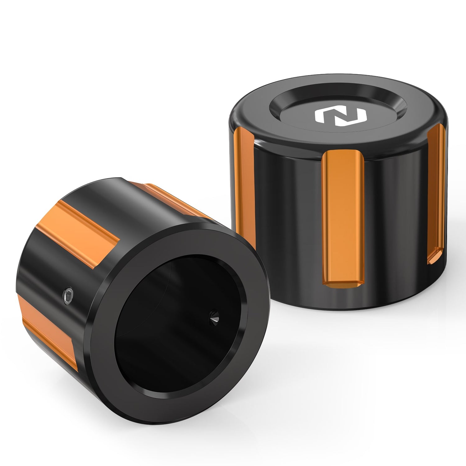 Harley Axle Nut Covers Kuryakyn Front Axle Nut Caps, Satin Black For ...