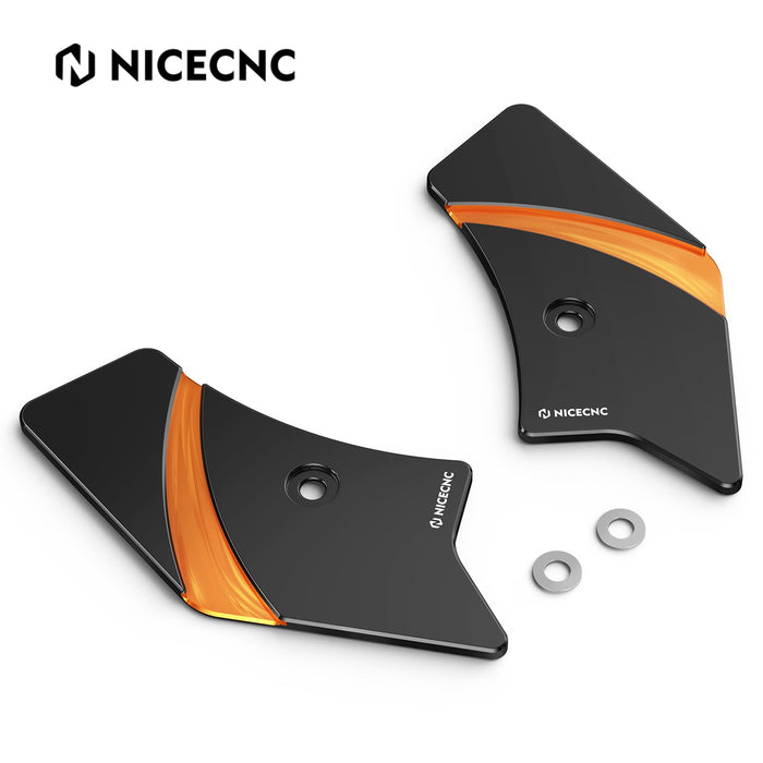 Harley Road King Street Glide Frame Side Steering Neck Covers