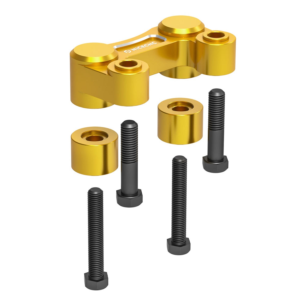 Harley Road Glide Road King Handlebar Riser Pull Back Plate