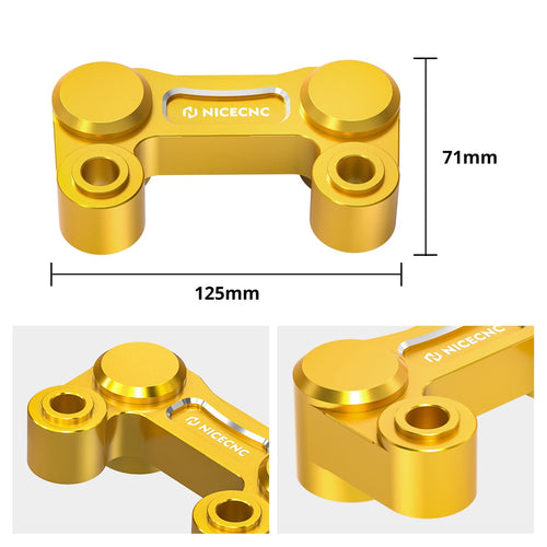 Harley Road Glide Road King Handlebar Riser Pull Back Plate