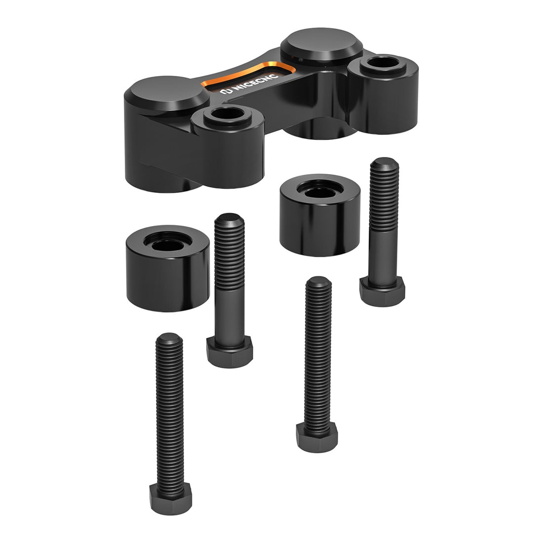 Harley Road Glide Road King Handlebar Riser Pull Back Plate