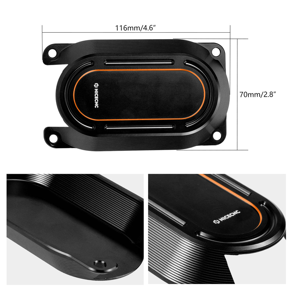 Harley Road King Street Glide M8 Throttle Body Cap Heat Shield