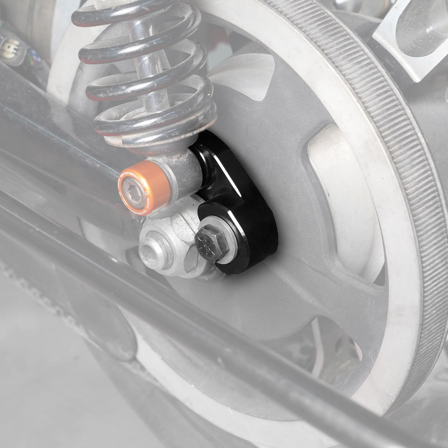 Harley Road King Shock Lift Bracket Rear Suspension Riser Kit