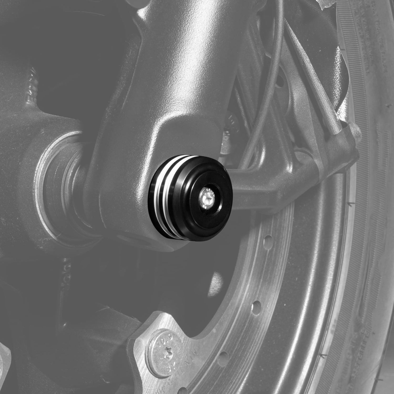 Harley Sportster S Pan America 1250 Front Axle Nut Covers Caps