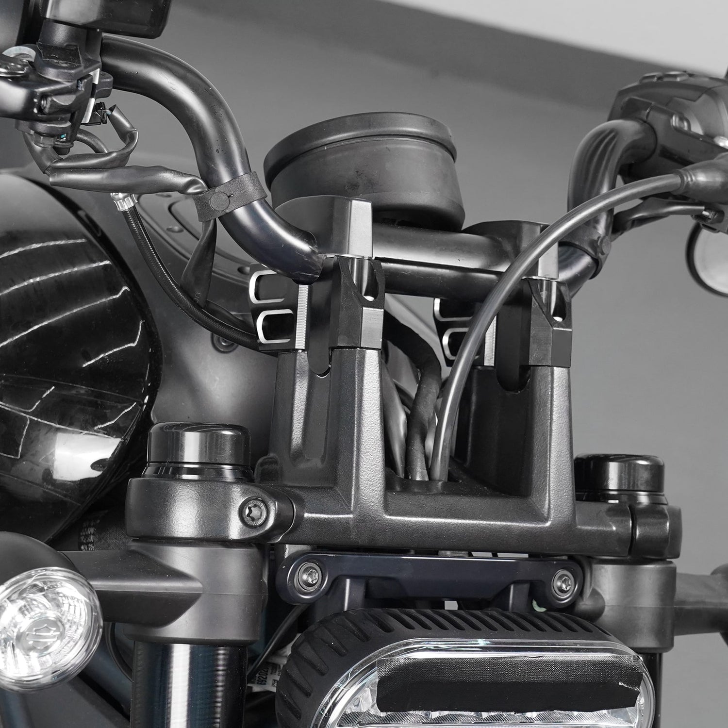 Harley Sportster S 1250 Handlebar Risers Rearward Kickback Mount Kit