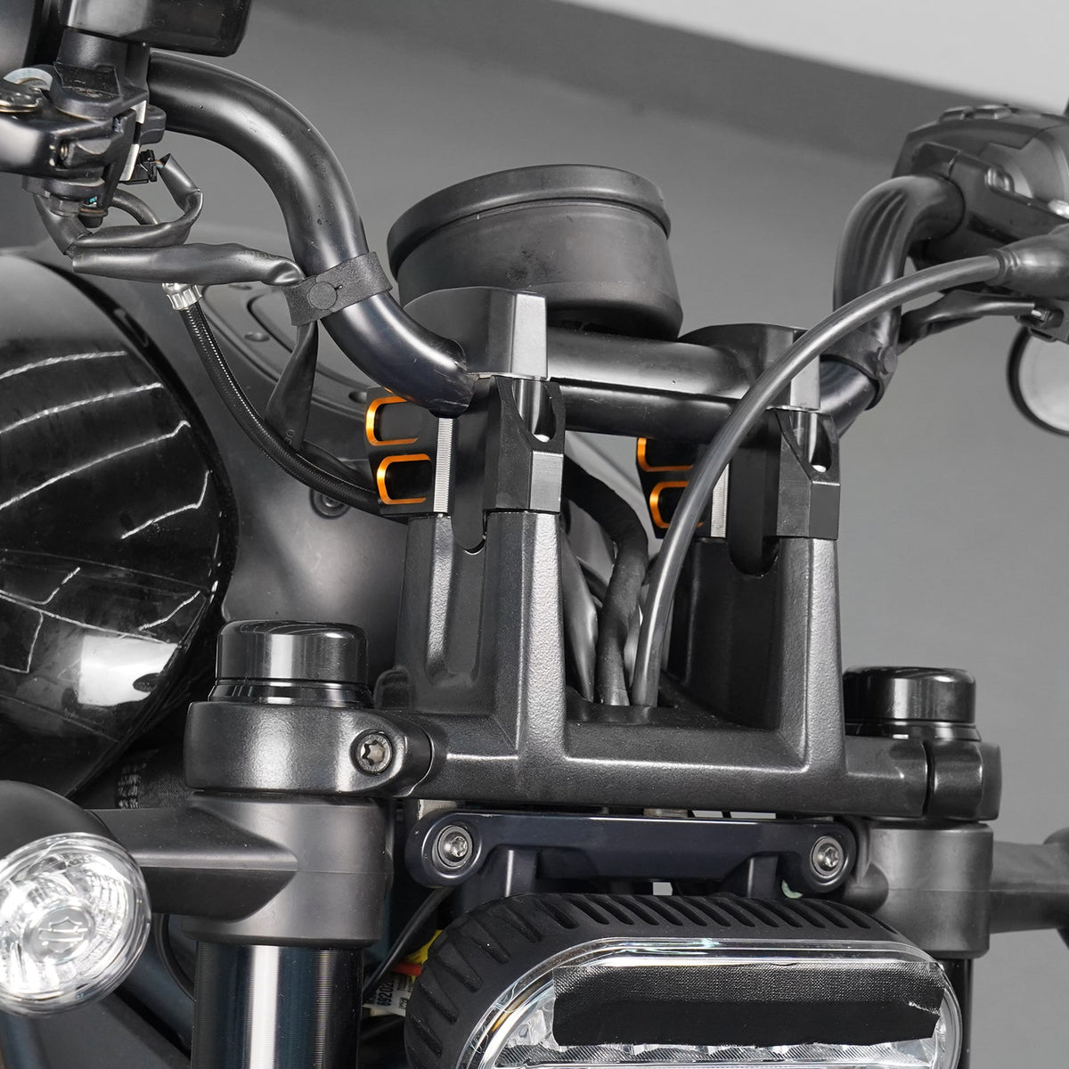 Harley Sportster S 1250 Handlebar Risers Rearward Kickback Mount Kit