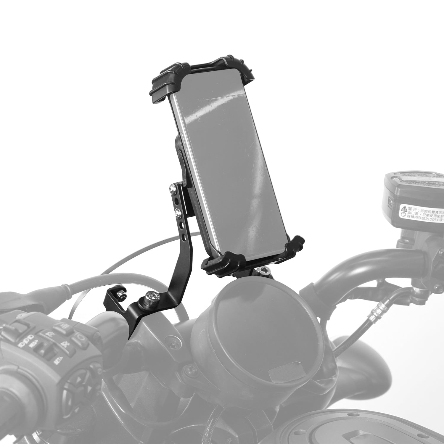 Harley Sportster S 1250 Handlebar Risers & Phone Holder Kit