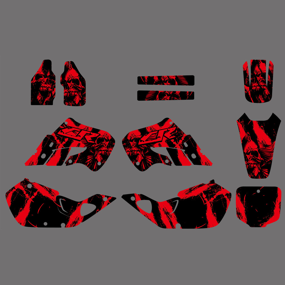 Motorcycle Full Graphics Decals Stickers For Honda CR125 1998-1999 CR2
