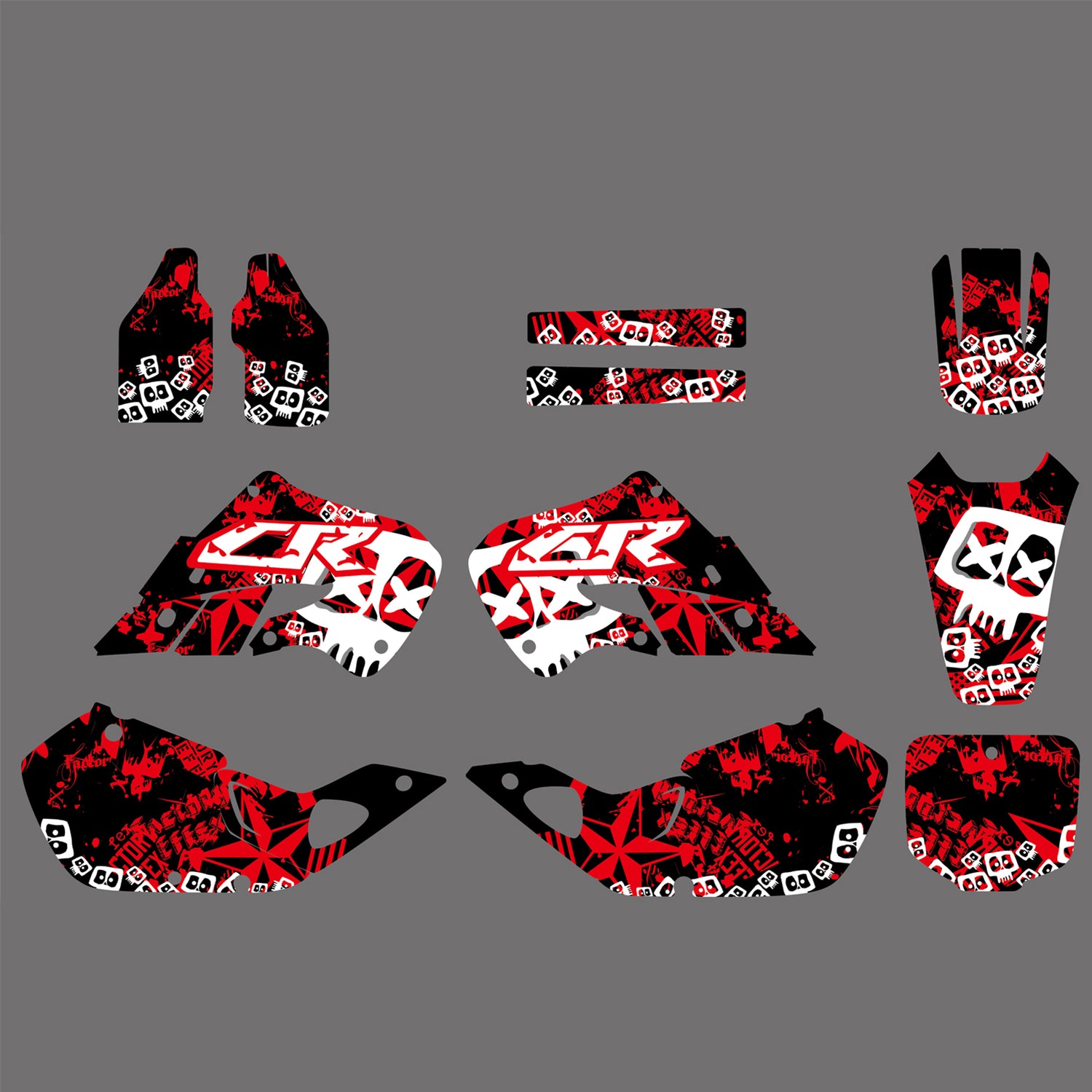 Motorcycle Full Graphics Decals Stickers For Honda CR125 1998-1999 CR2
