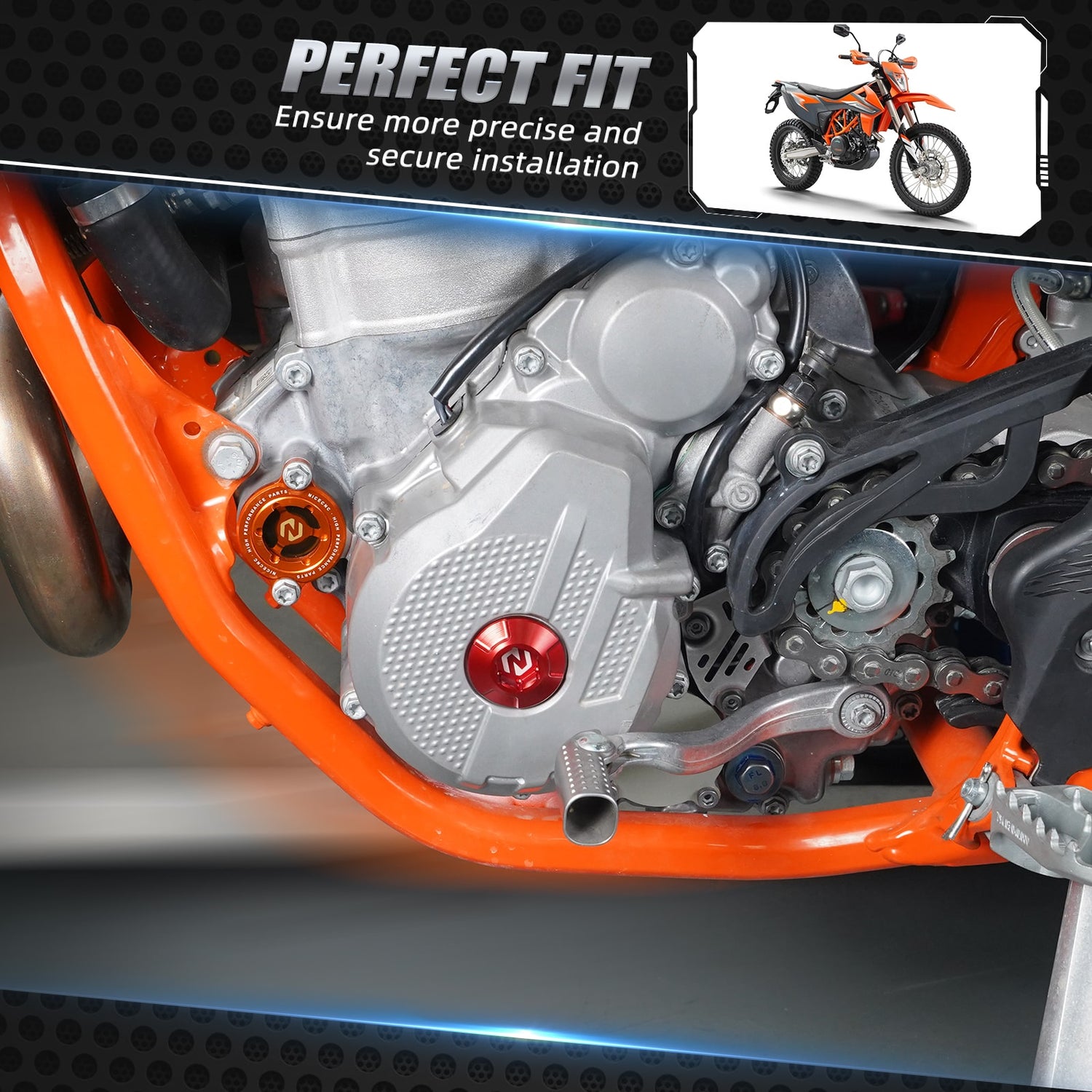 KTM SX-F XC-F 690 Enduro 790 890 ADV R Engine Ignition Cover