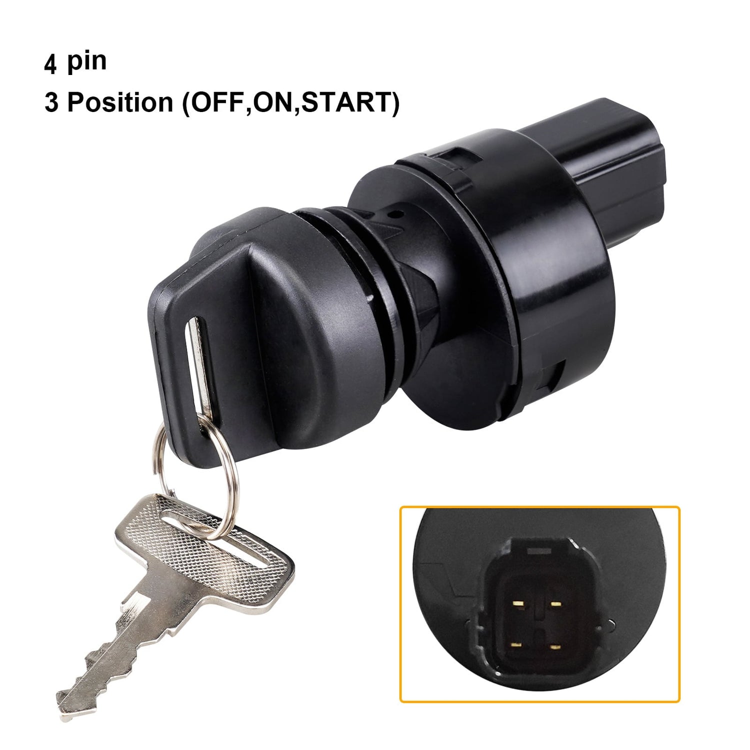 Ignition Key Switch For Yamaha Viking 700 2014-2020