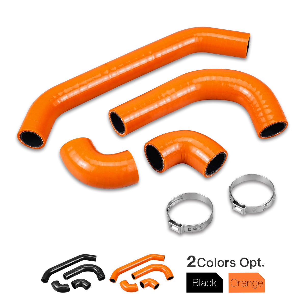 Silicone Radiator Hose Kit For KTM Husqvarna 250-300 2023-2024
