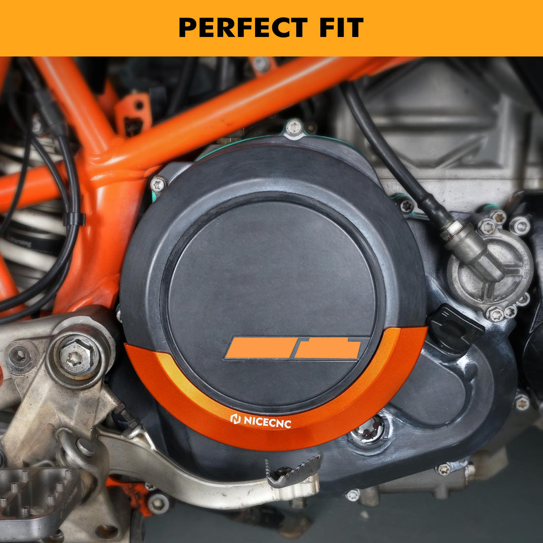 KTM 690 Duke Enduro SMC R Engine Clutch Cover Guard 2008-2025