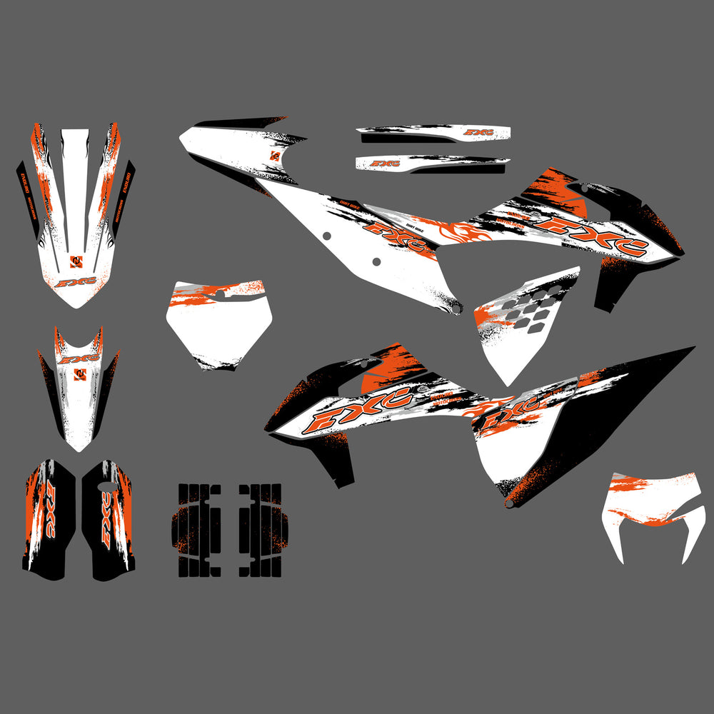 Graphics For KTM 150 250 300 350 450 500 EXC XC-W 2020-2023