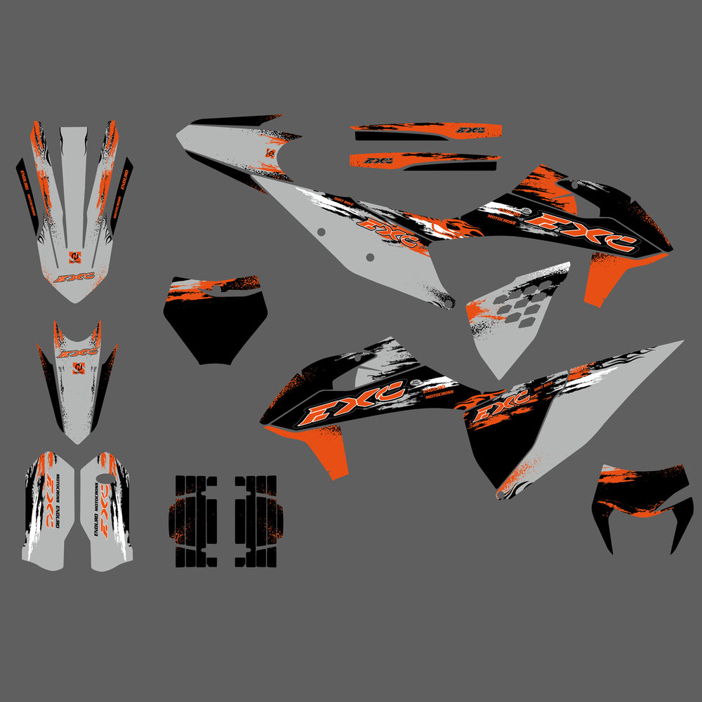 Graphics For KTM 150 250 300 350 450 500 EXC XC-W 2020-2023