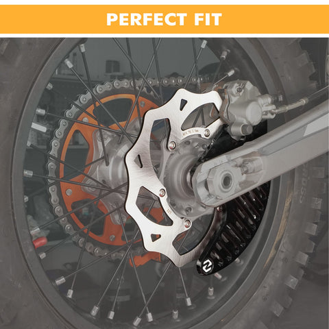 Oversized 240mm Rear Brake Rotor Kit For KTM Husqvarna GasGas – Nicecnc