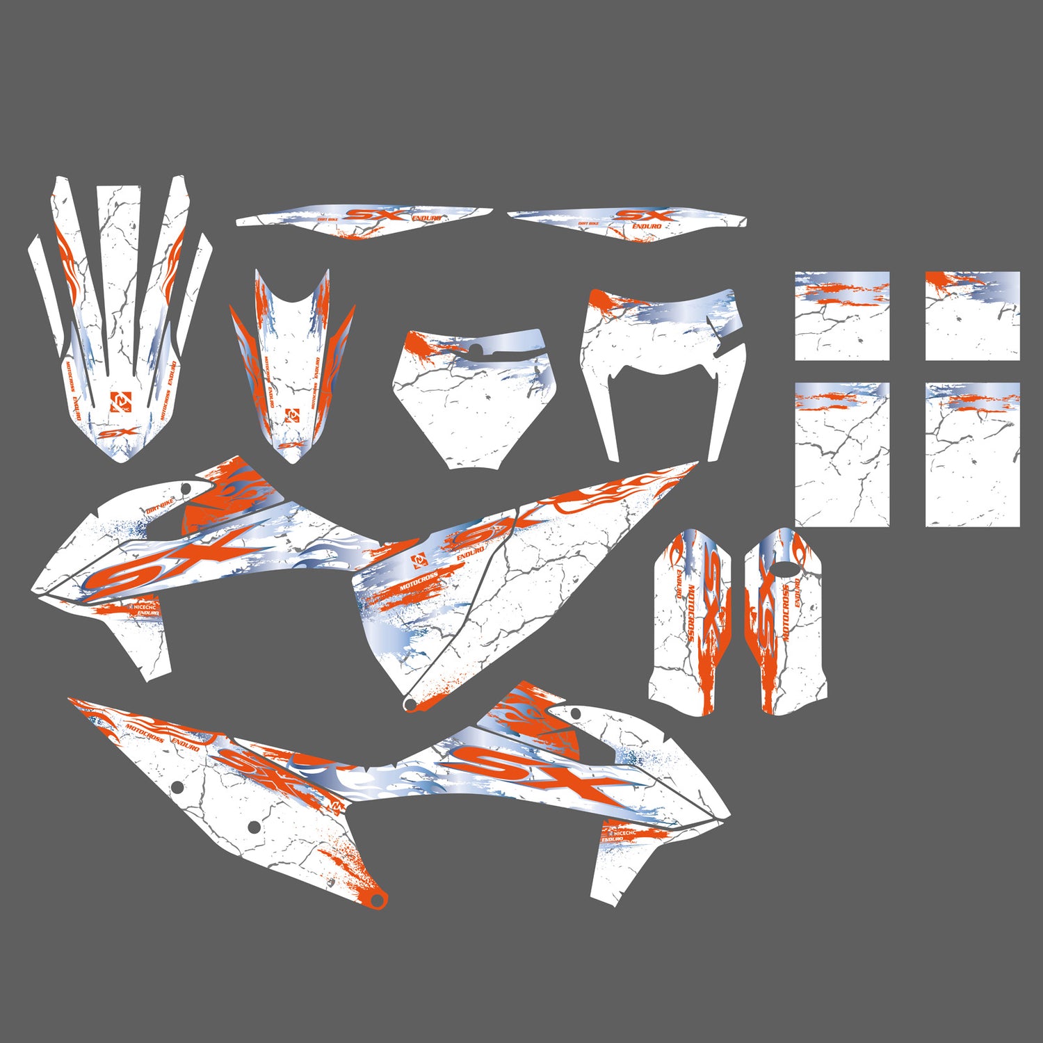 Motorcycle Graphics For KTM 125 150 250 350 450 SX SXF 19-22